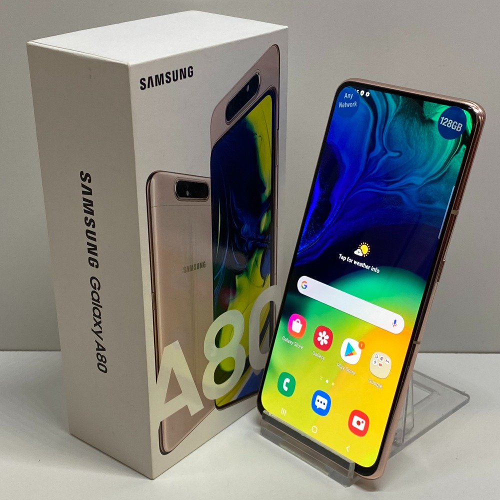 Pre-owned Samsung Galaxy A80 Unlocked Model SM-A805F/DS 128GB Angel ...